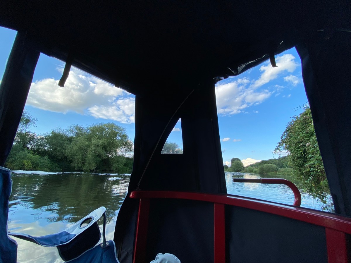 Day Two – Staying put at Hazelford Lock – Thursday 20th July – C.L. Peache